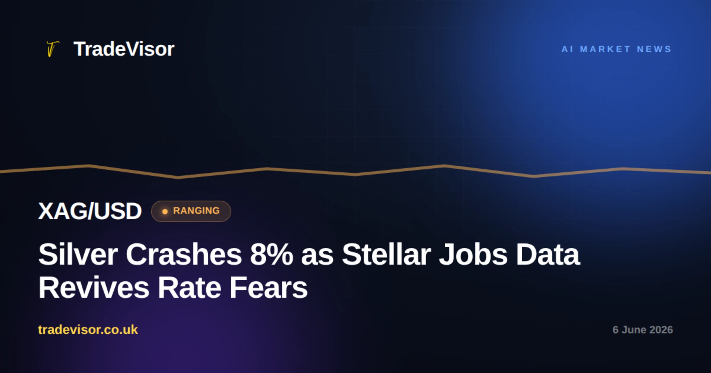 Silver Crashes 8% as Stellar Jobs Data Revives Rate Fears | TradeVisor